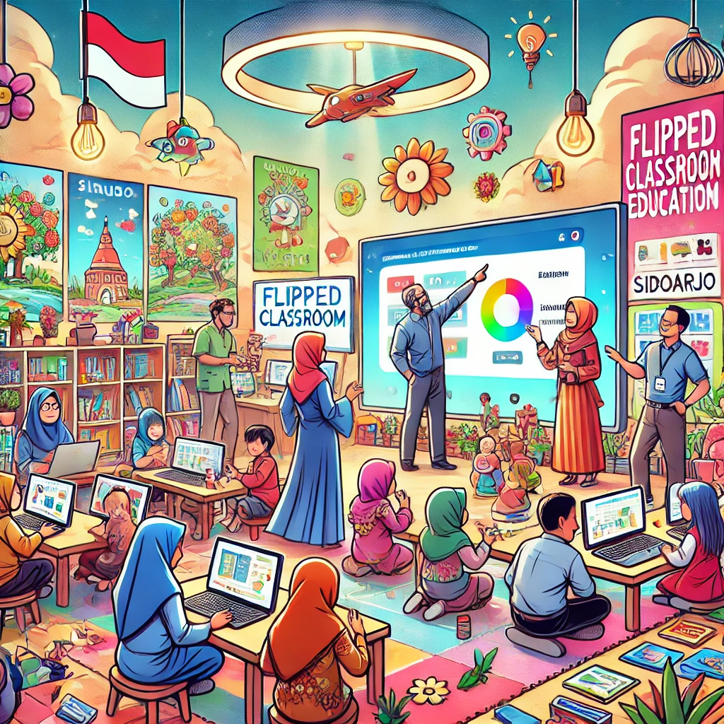 Pelatihan Flipped Classroom dan Media Poster untuk Guru PAUD Sidoarjo